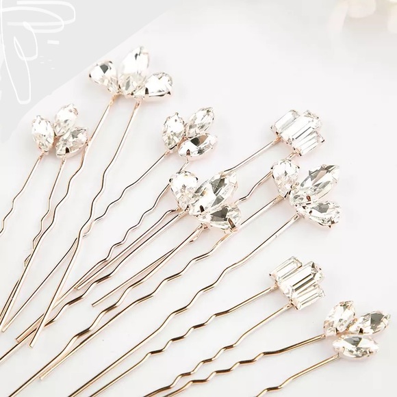 Accessories | Art Deco Gold Updo Wedding Bridal Hair Pins Kit | Poshmark